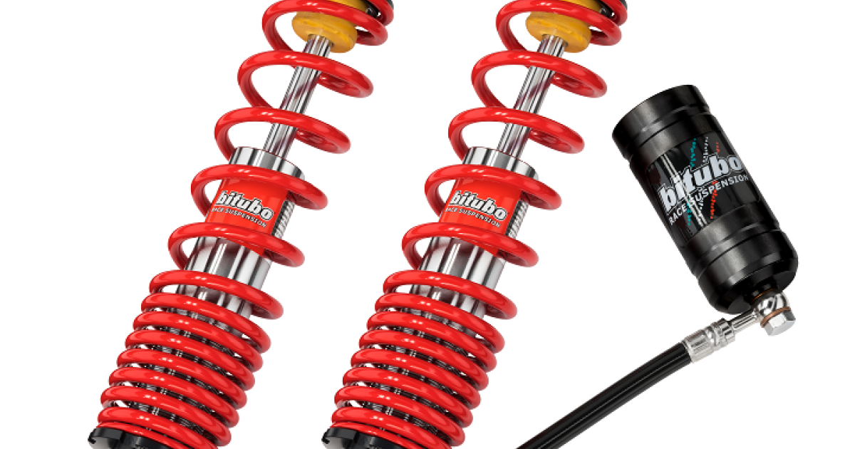 Twinshocks adjustable: spring preload, length 322mm