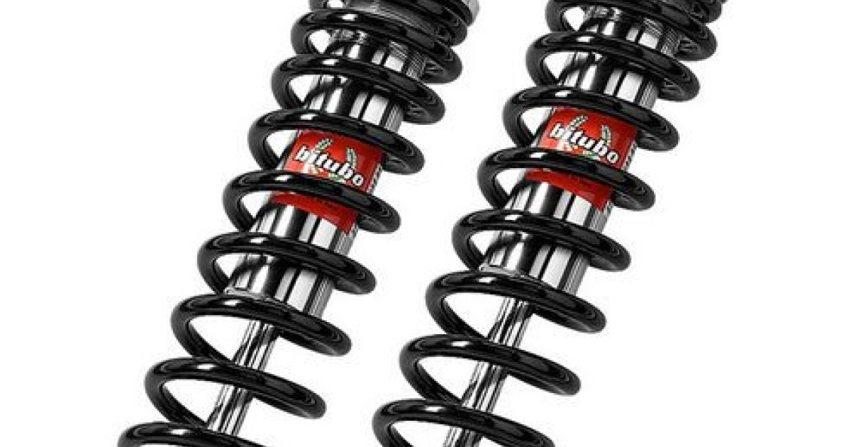 Twinshocks adjustable: spring preload, length 361mm, CHROME EDITION